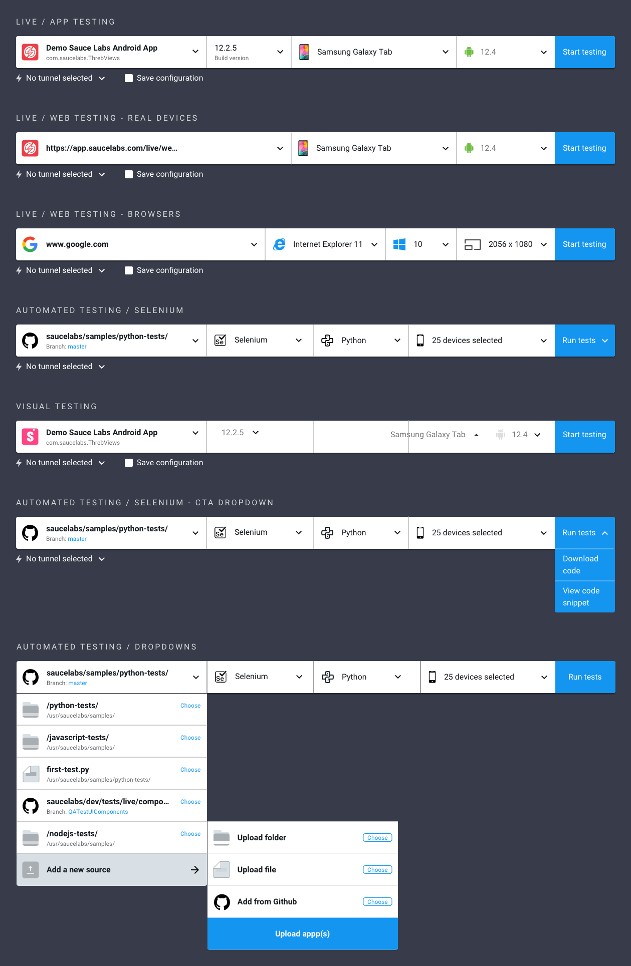 Designing a unified user experience for a suite of testing tools ...